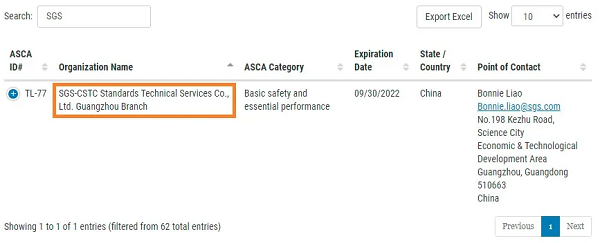 最新关注 SGS医疗器械广州实验室荣获美国FDA(ASCA)认可资质 | SGS China